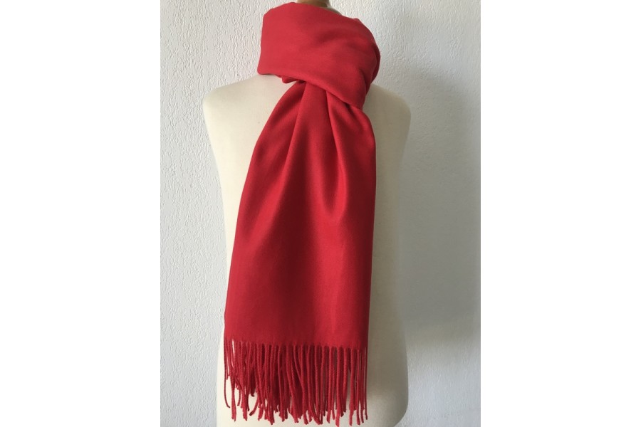 Red Pashmina for men and women