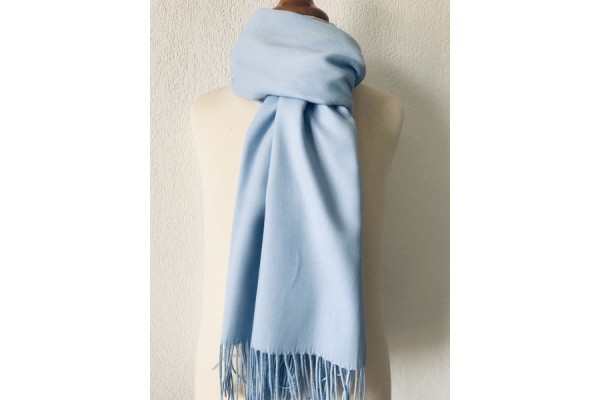 Sky blue pashmina - scarf